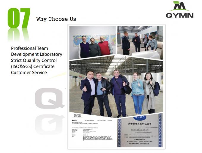 Cast Coated Art Paper Sticker Label Material Self Adhesive With Hot ...